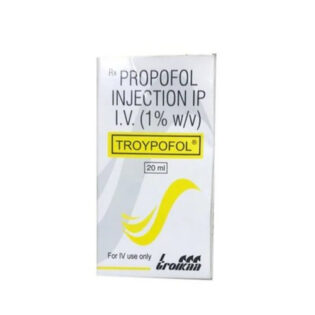 Propofol Injection IP 1% w/v Troypofol 20mg - Sparsh Pharmaceuticals